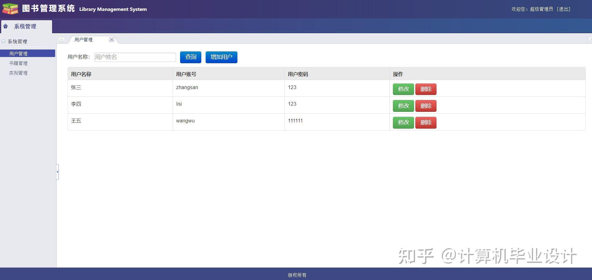 Java+SSM图书借阅管理系统(含源码+论文+答辩PPT等) - 知乎