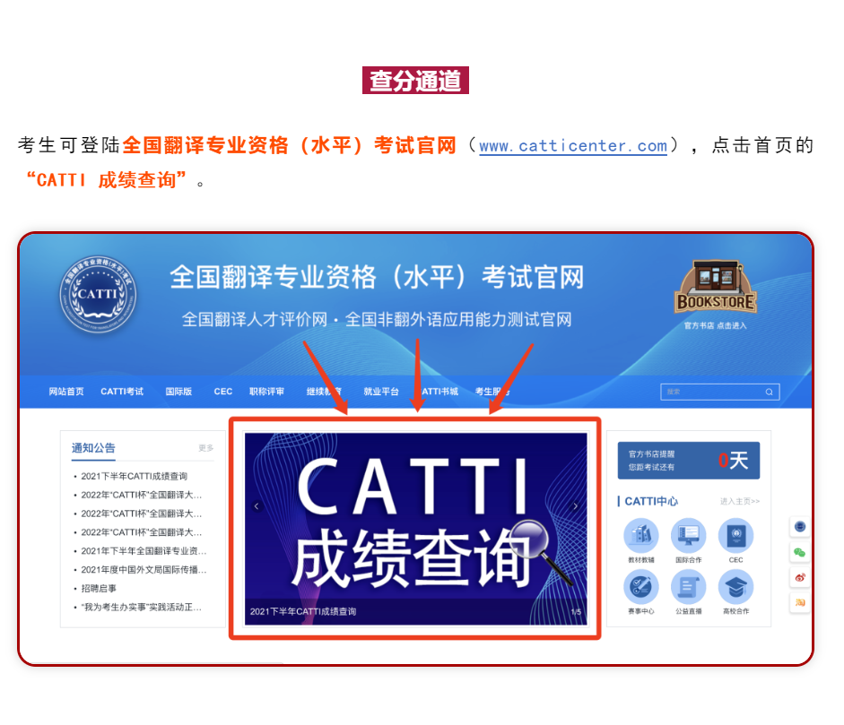速来查分！2022上半年CATTI考试成绩公布 - 知乎