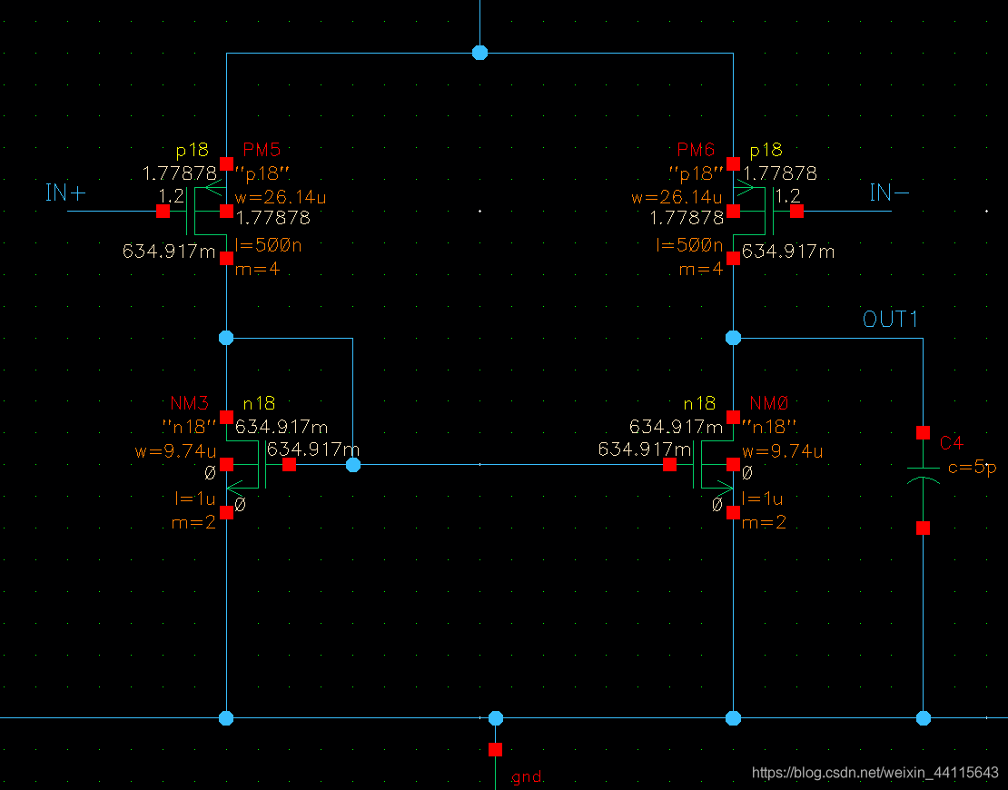 用Cadence结合gm/id方法设计两级运放（五管OTA加共源极） - 知乎