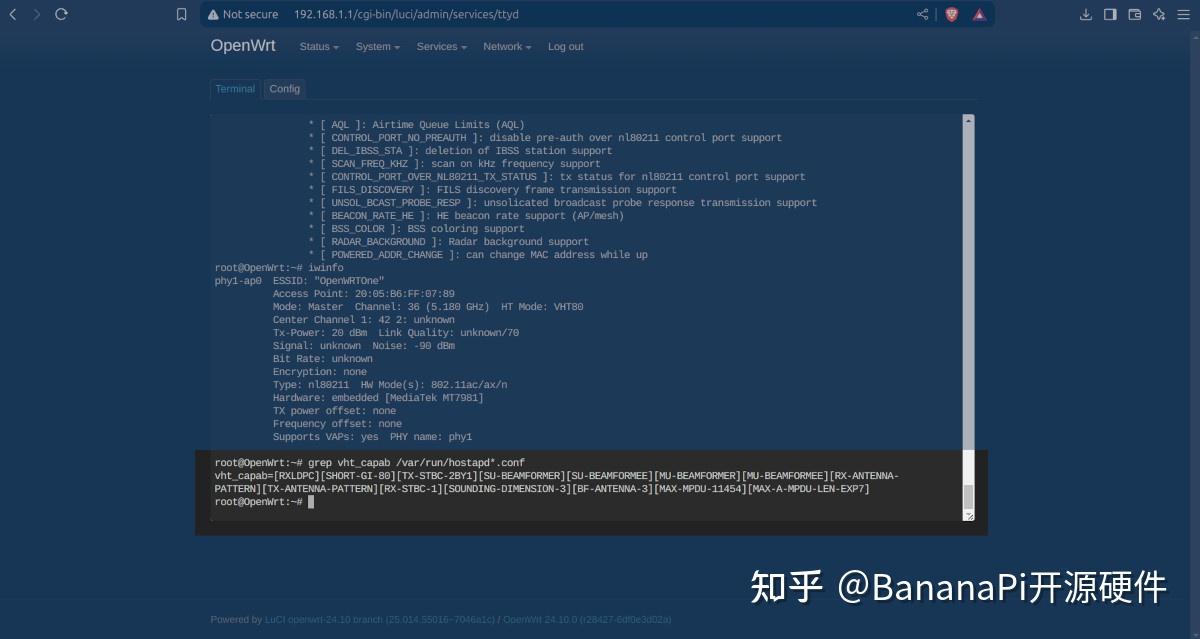 Banana Pi OpenWRT One Wifi6 OpenWrt社区官方开源路由器评测 - 知乎
