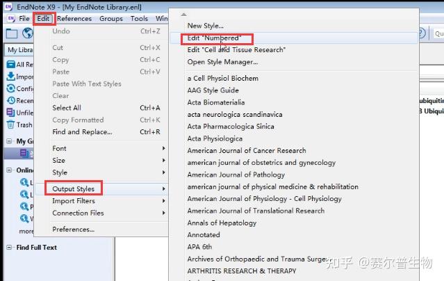 如何用EndNote快速插入文献以及调整参考文献格式？ - 知乎
