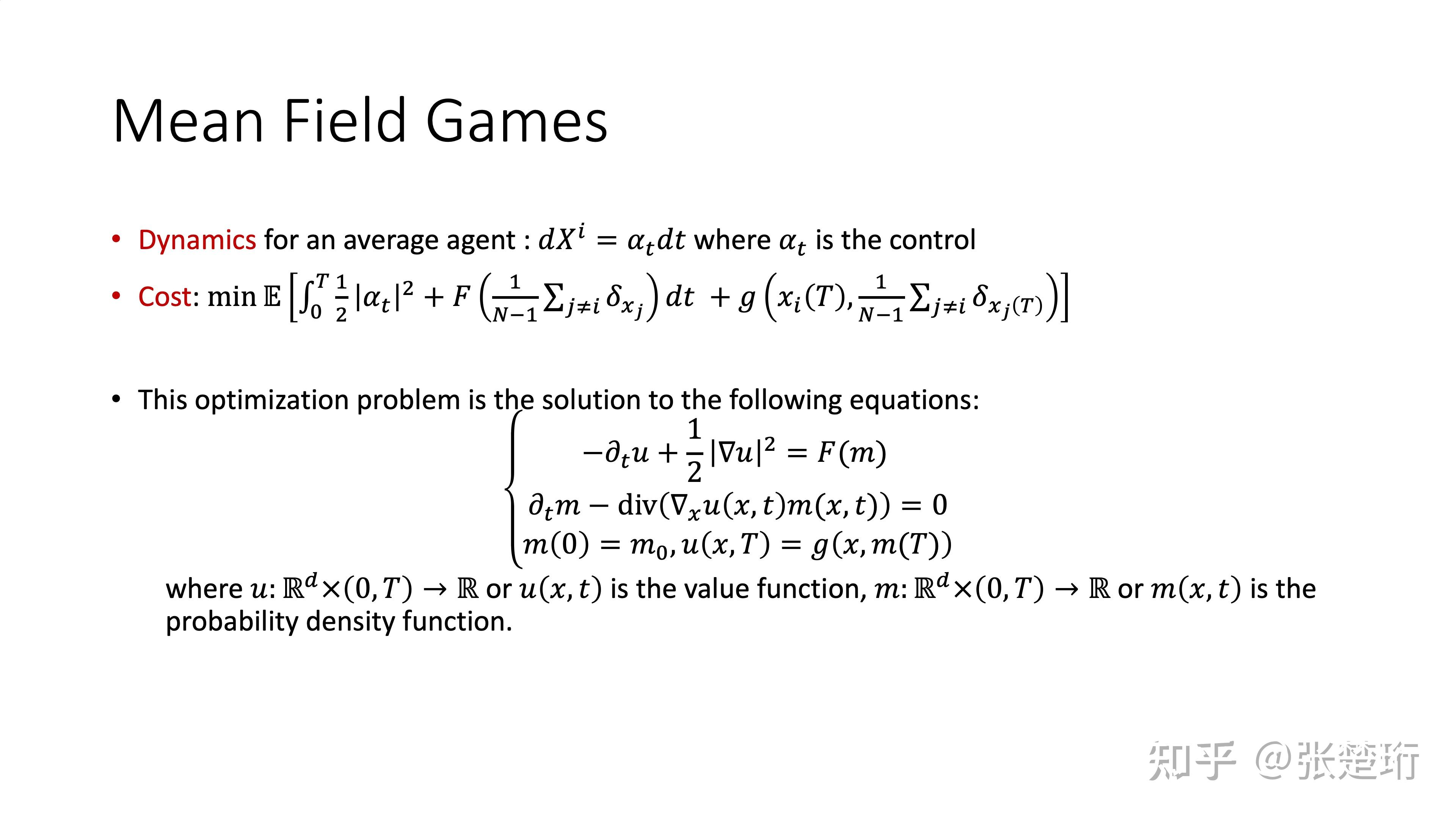 【强化学习 221】Mean-Field Games/MARL - 知乎