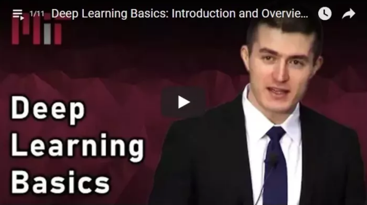 MIT 2019深度学习课程开课，第一课视频&PPT已放出 - 知乎