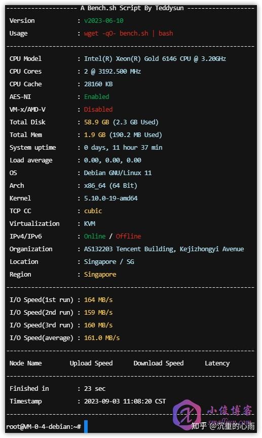 【主机测评】腾讯云:轻量应用服务器新加坡区域 2C2G 60GSSD 30Mbps 35元/月 - 知乎