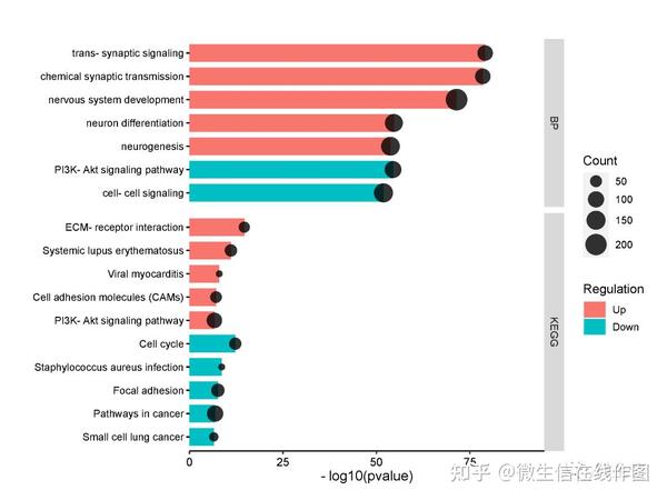 一图五维联合展示GO、Pathway富集分析结果 - 知乎