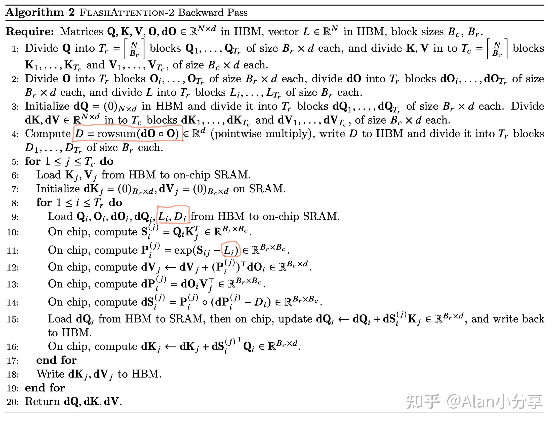 [ 大模型训练 ] FlashAttention v1、v2 - 最清晰的公式推导 && 算法讲解 - 知乎