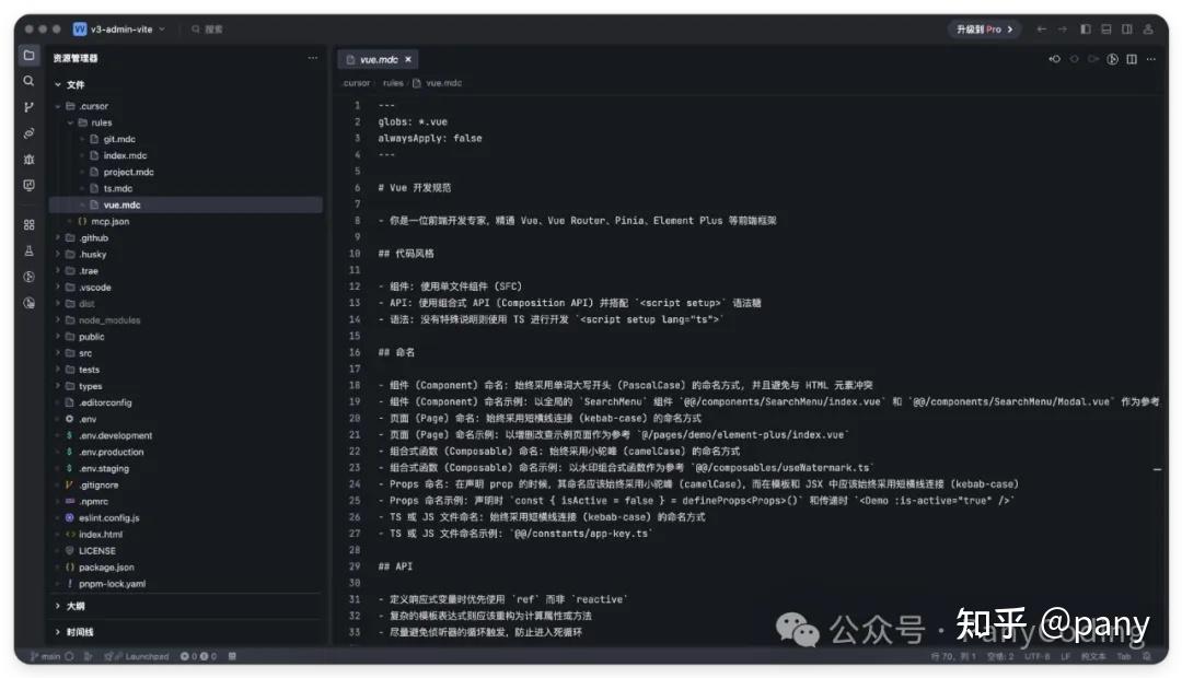 第一款 AI 友好的开源 Vue 模板 —— V3 Admin Vite / MobVue - 知乎