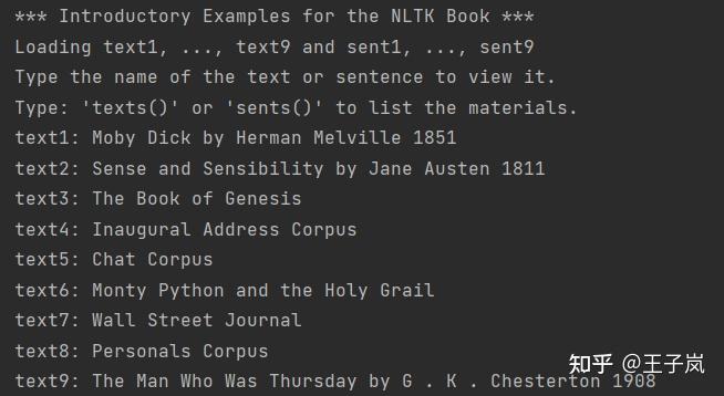 python自然语言处理入门（1）--ntlk的基本使用 - 知乎