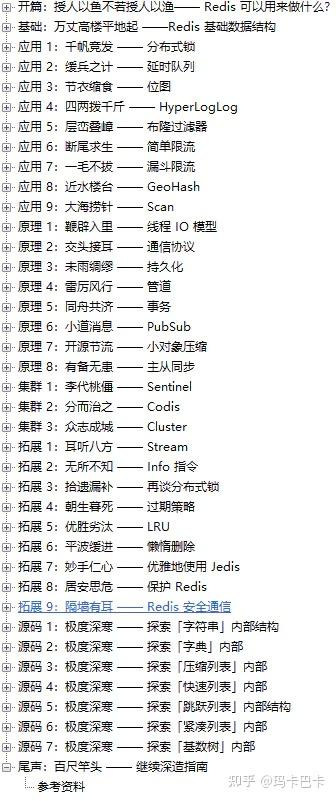 顶级理解，阿里这份Github星标63.7K的Redis高级笔记简直不要太细 - 知乎