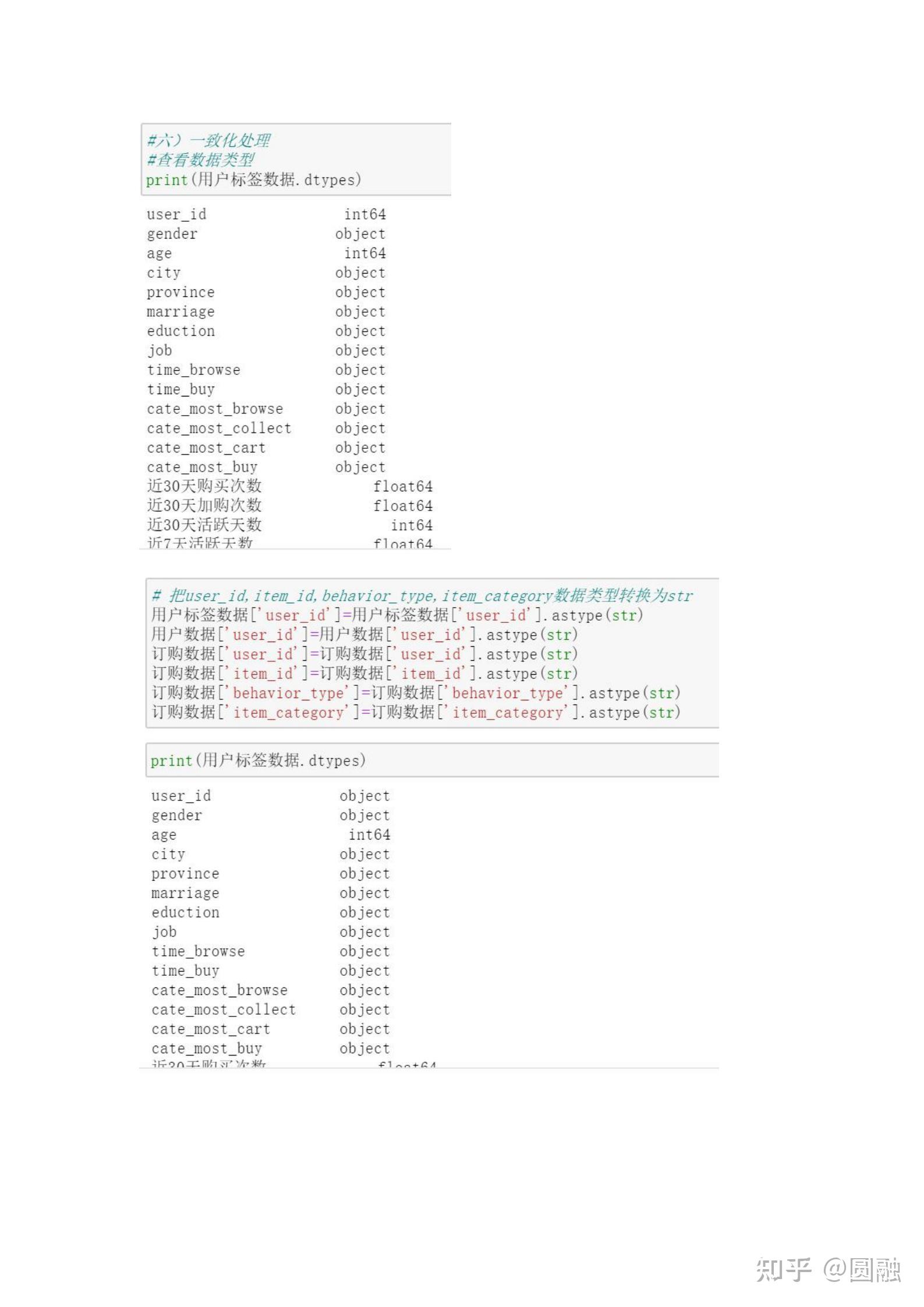 Python数据分析（四）：用户画像分析 知乎