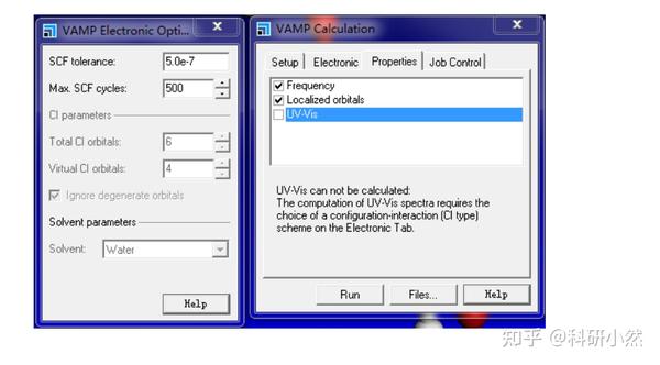 【科研干货】MS软件量子化学模块VAMP 介绍和使用 - 知乎