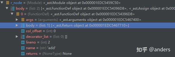 Python Ast详细分析 知乎