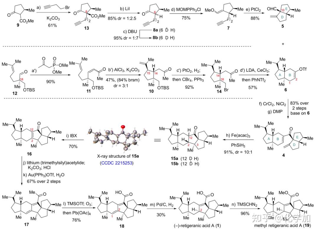 JACS：兰大陈小明团队和王少华团队合作完成 (–)-Retigeranic acid A的不对称合成 - 知乎