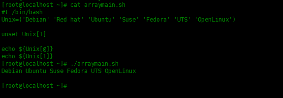 Bash Shell脚本中的数组使用实例 - 知乎