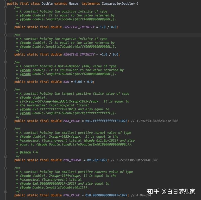 Java -1 > Double.MIN_VALUE = false - 知乎