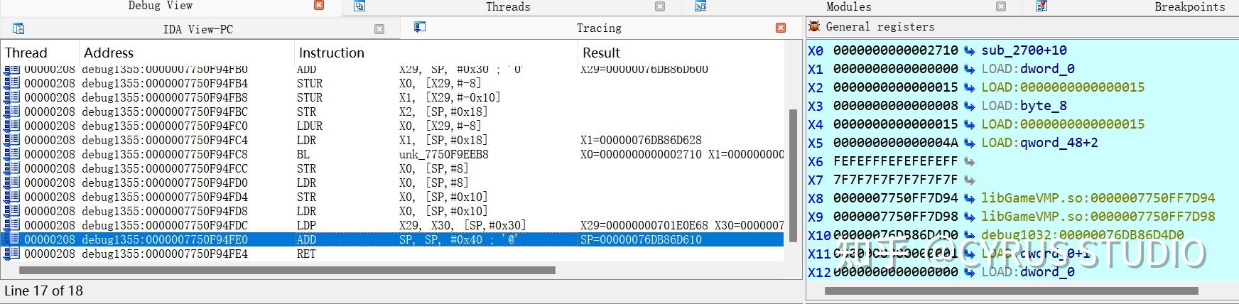 使用 IDA Tracing 动态跟踪 JNI 方法执行过程 - 知乎