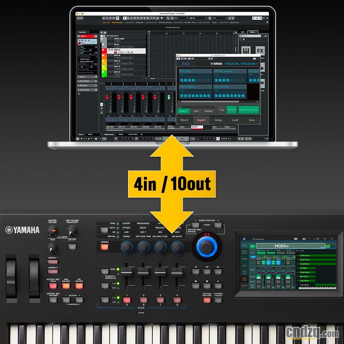 YAMAHA MODX+合成器正式上市（详细介绍） - 知乎