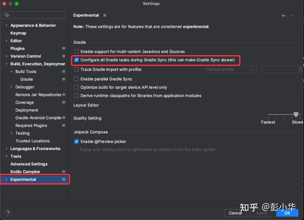 Android Studio - Gradle 面板中显示全部的tasks - 知乎