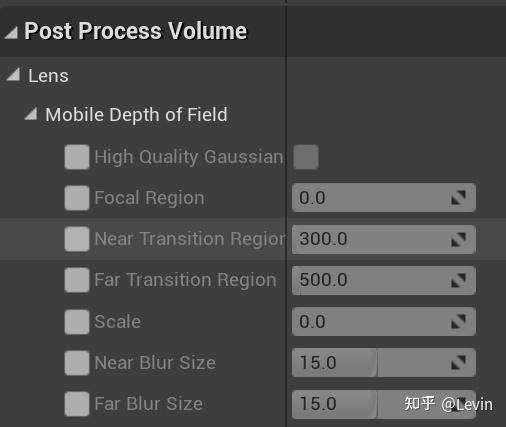 UE4打造影视级景深方案 - 知乎