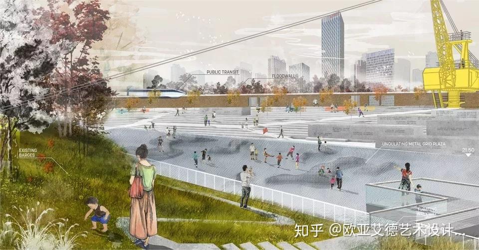 城市滨水空间韧性及生态设计的实践前沿——美国SASAKI景观案例分享 - 知乎