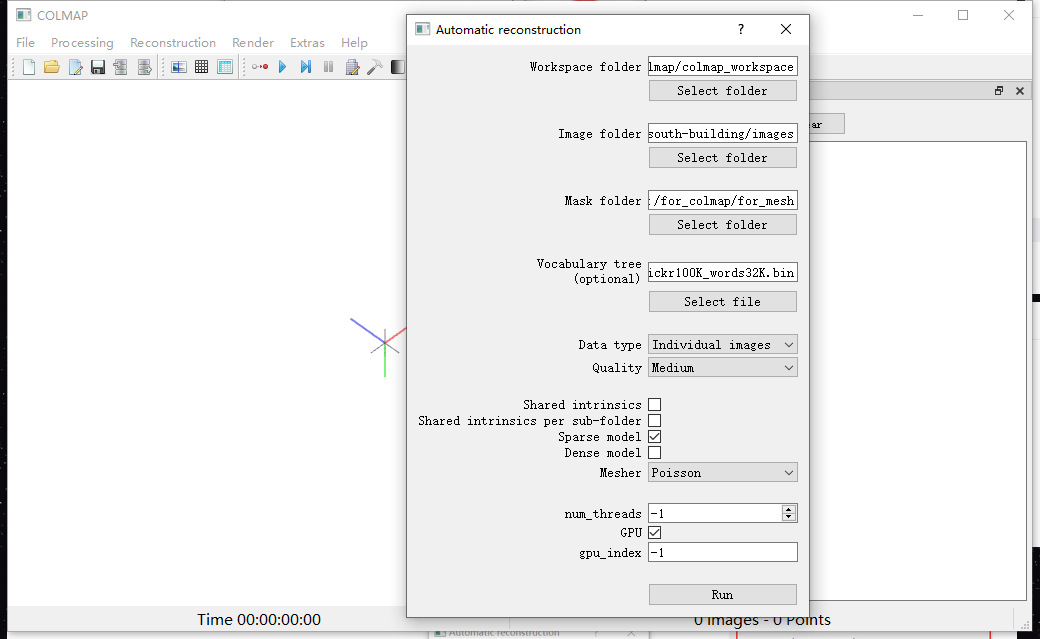 colmap的安装与基本使用 - 知乎