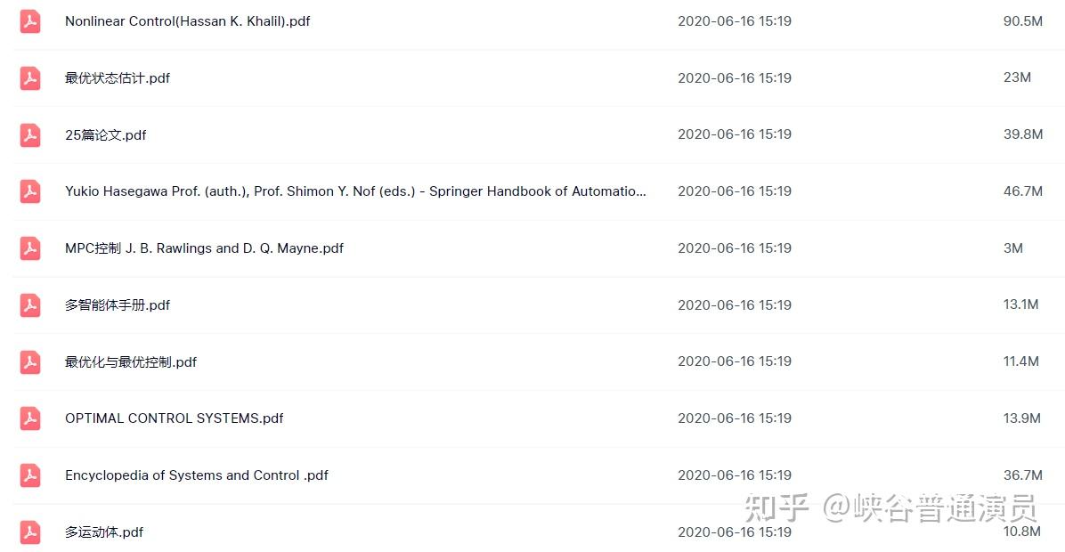 控制类书籍分享 - 知乎