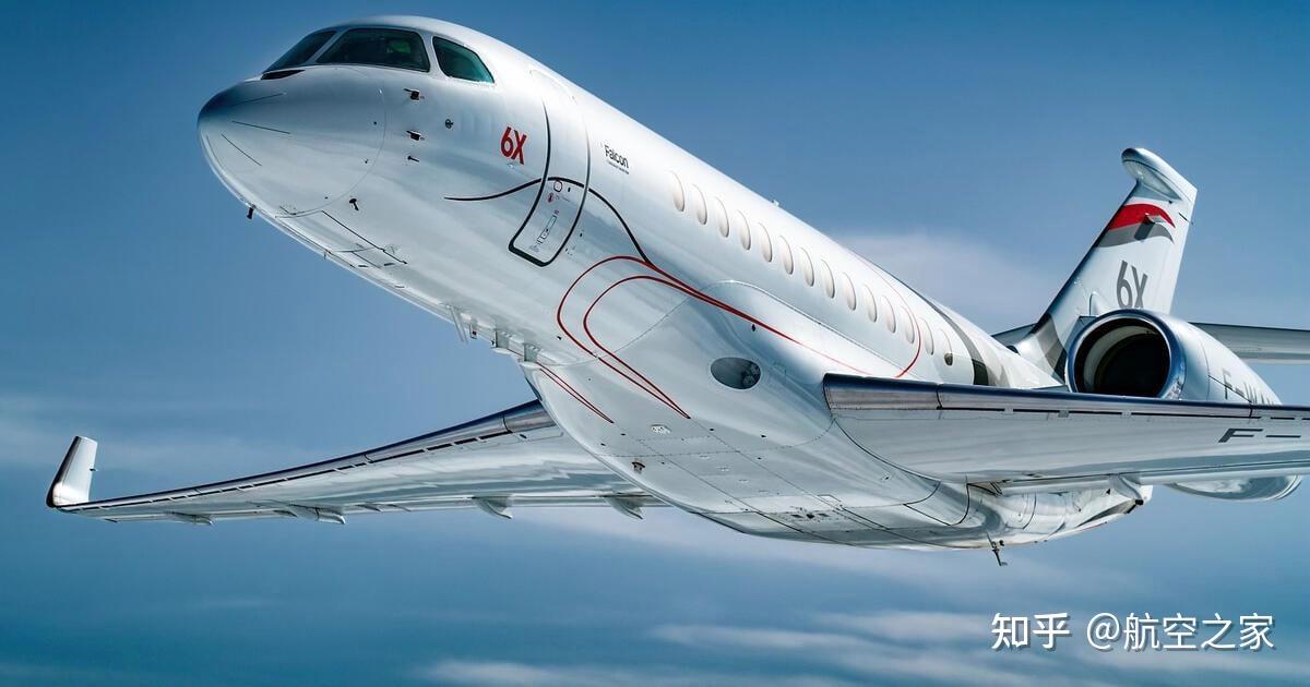 超豪华私人飞机：第一架达索猎鹰6X投入使用，航程超过1万公里 - 知乎