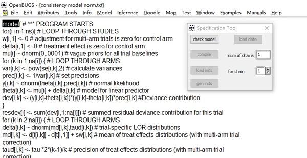 使用OpenBUGS对连续性变量进行贝叶斯网状meta分析 - 知乎