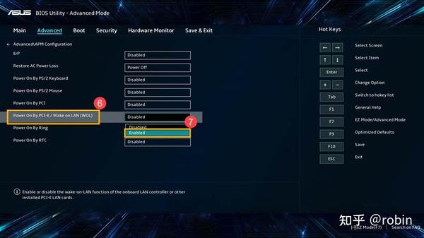 华硕电脑如何启用网络唤醒功能？(Wake on LAN, WOL) - 知乎