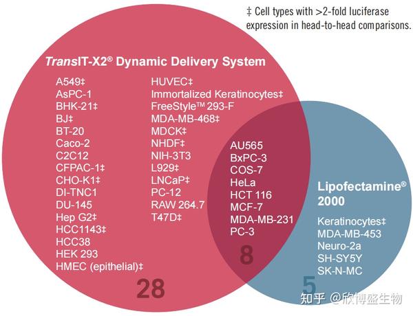 MirusBio TransIT-X2转染试剂 - 知乎