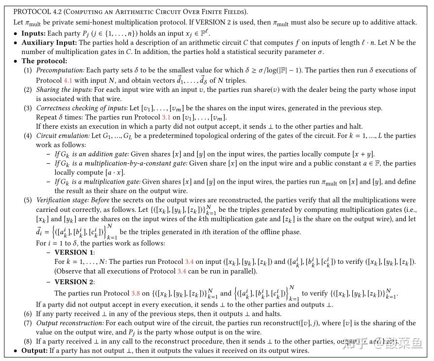 A Framework for Constructing Fast MPC over Arithmetic Circuits with Malicious Adversaries and H ...
