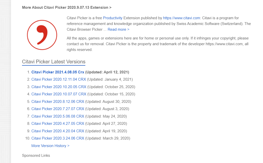Citavi picker浏览器插件的安装和使用 - 知乎