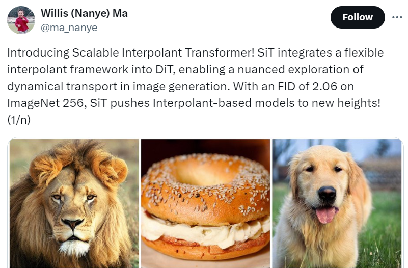 出圈的Sora带火DiT，连登GitHub热榜，已进化出新版本SiT - 知乎