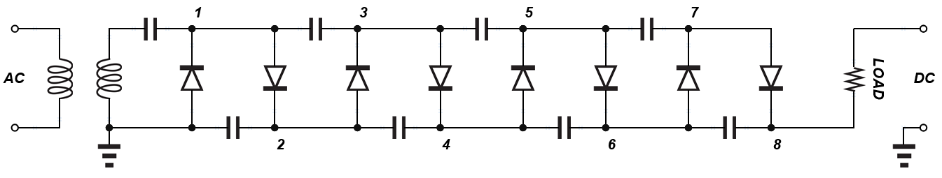 Voltage Doubler, Multiplier & Rectifier - 知乎