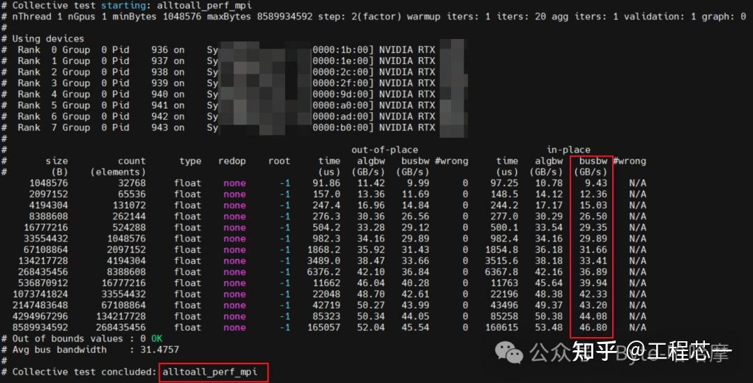 NVIDIA CX-8 的拓扑与实测的数据分享 - 知乎