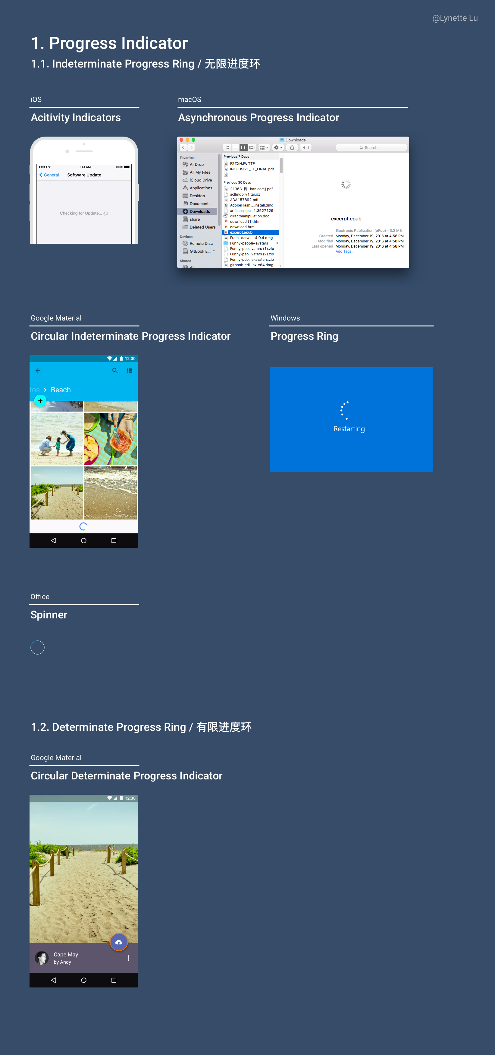 GUI 常用元素中英对照表 / 1. Progress Indicator - 知乎