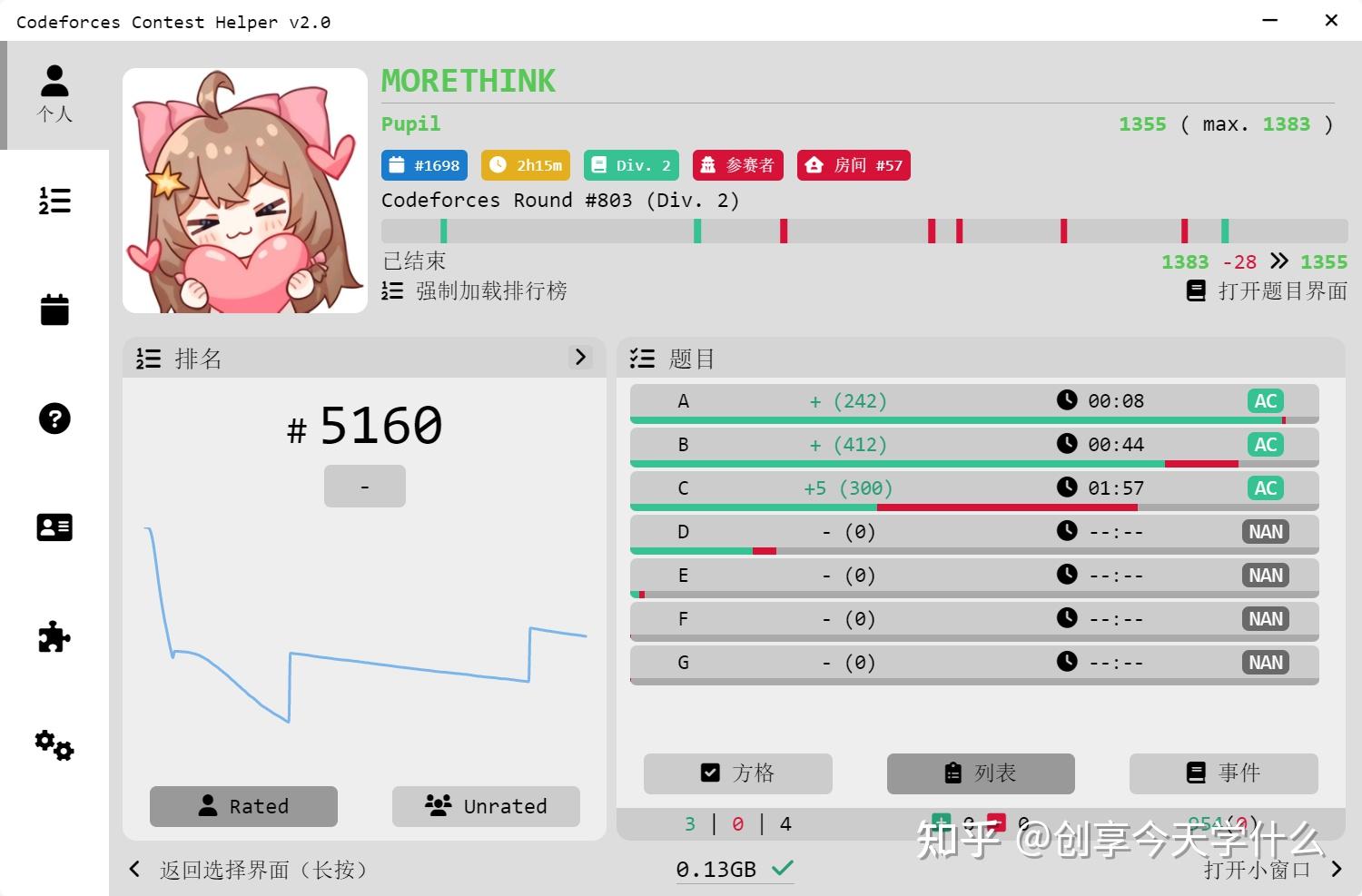 Codeforces Round #803 (Div. 2) A~D个人题解 - 知乎