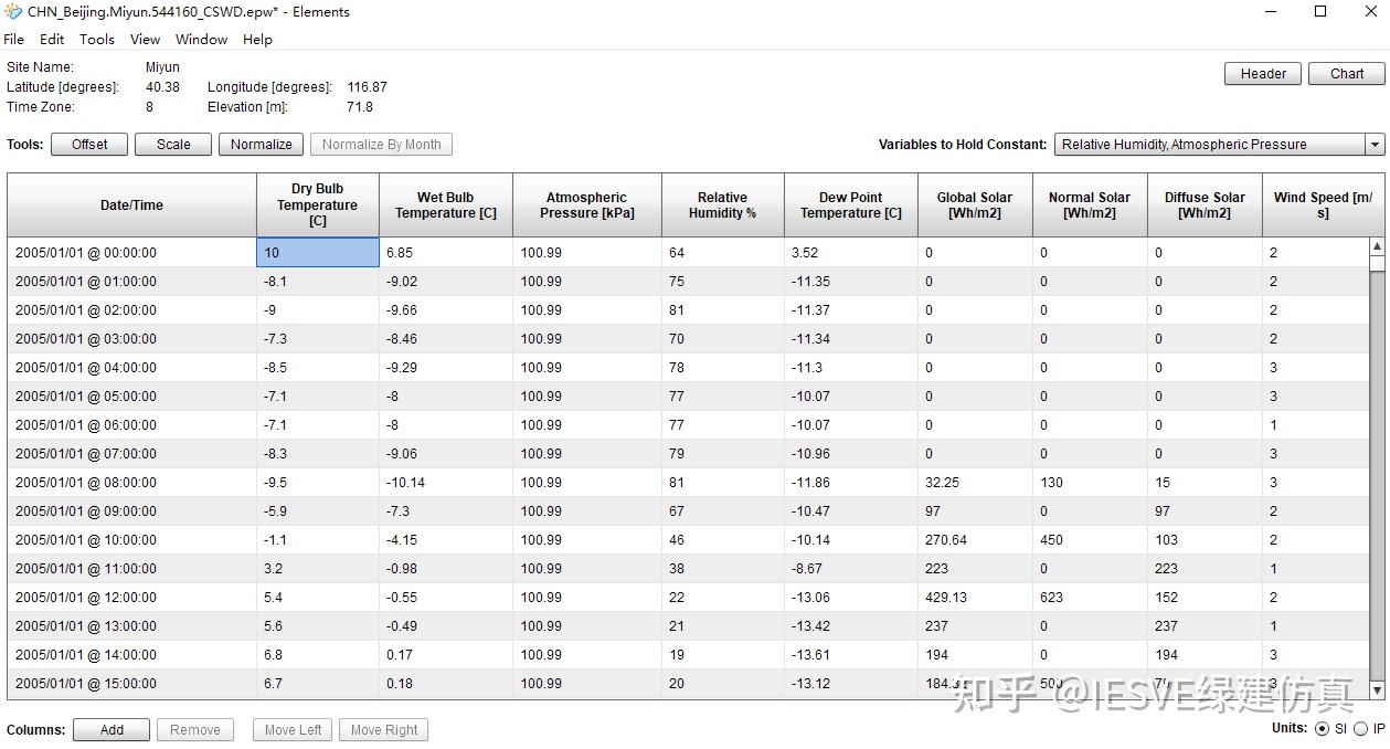 修改EPW气象参数包的三种方式 - 知乎