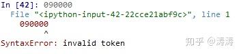 Python SyntaxError:invalid token - 知乎