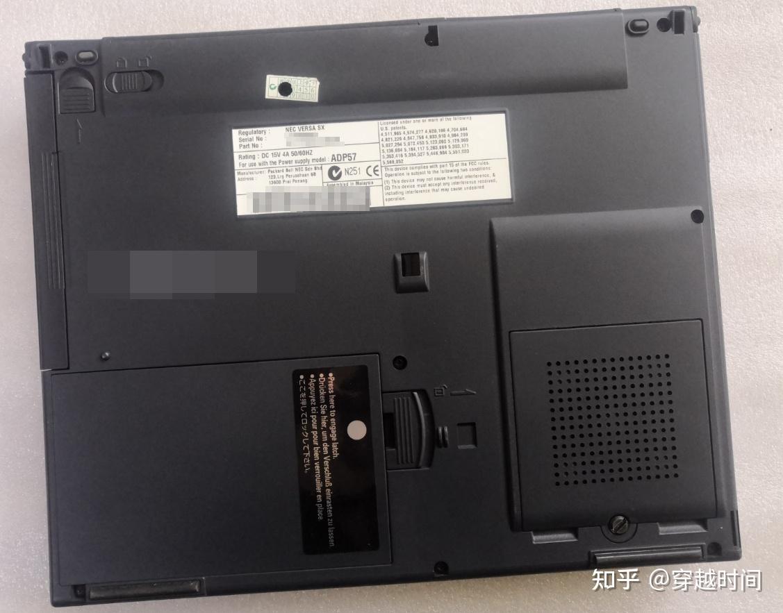 穿越时间·看看老笔记本电脑- NEC VERSA SX - 知乎