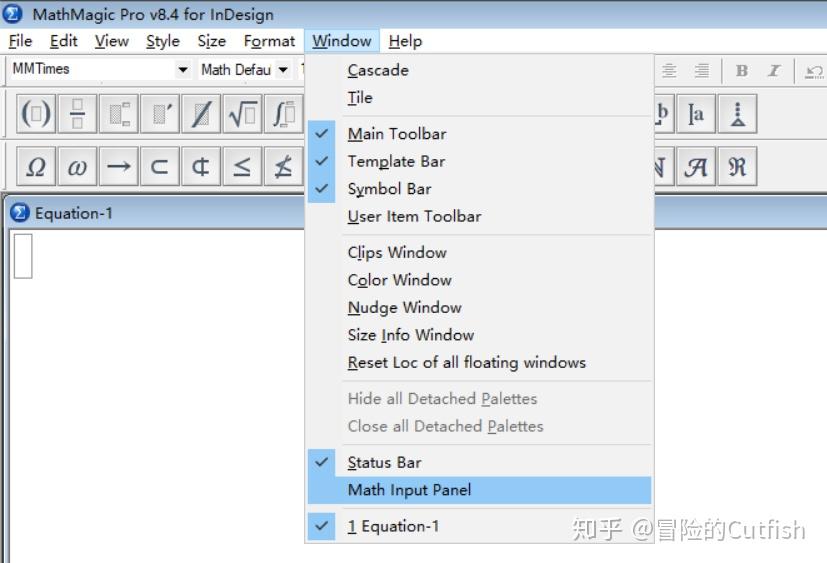 InDesign加载mathmagic pro插件进行复杂函数公式的输入 - 知乎