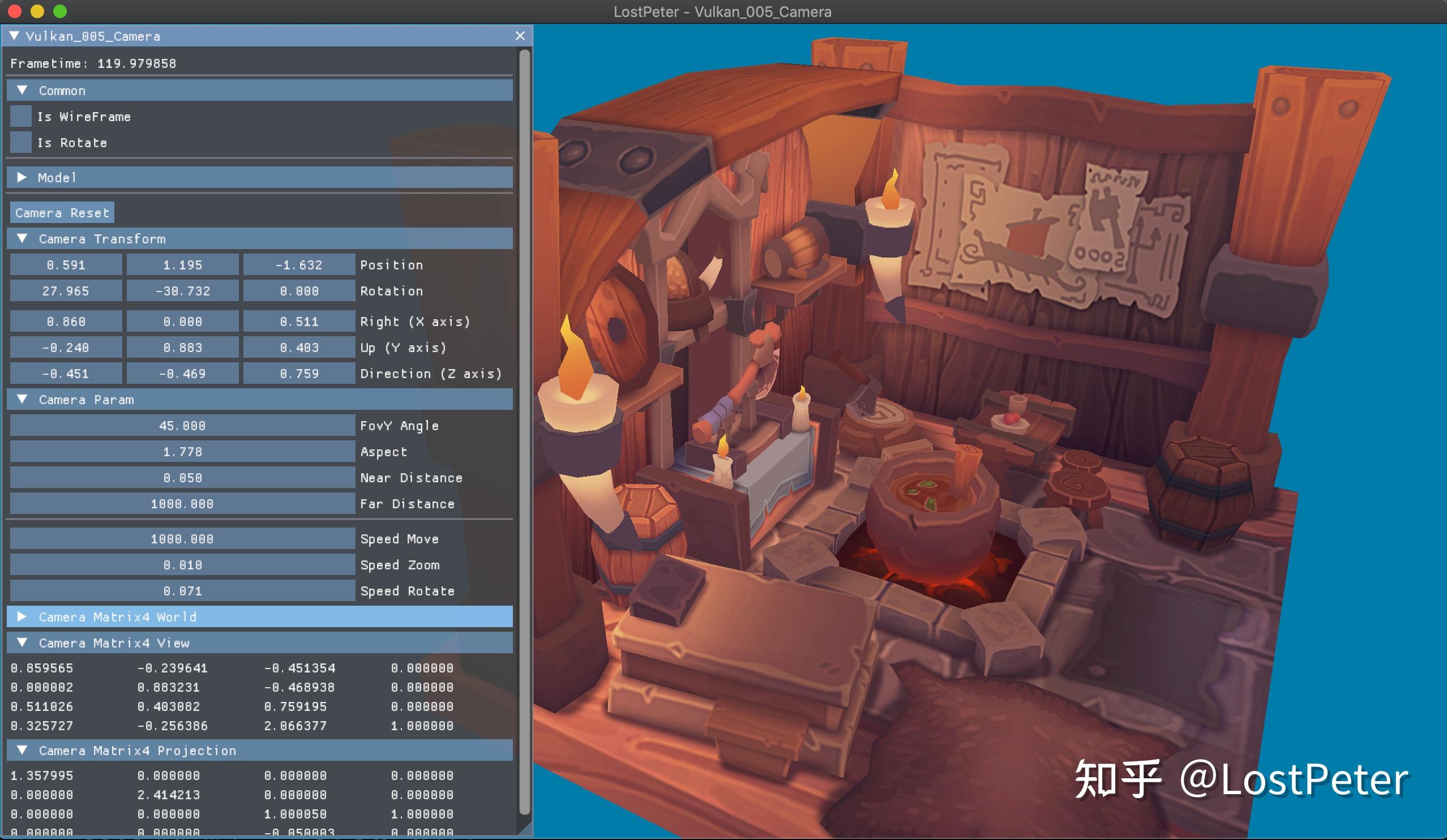 Vulkan学习例子005: vulkan_005_camera 摄像机漫游功能 - 知乎