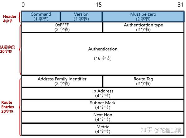 RIP报文格式 - 知乎