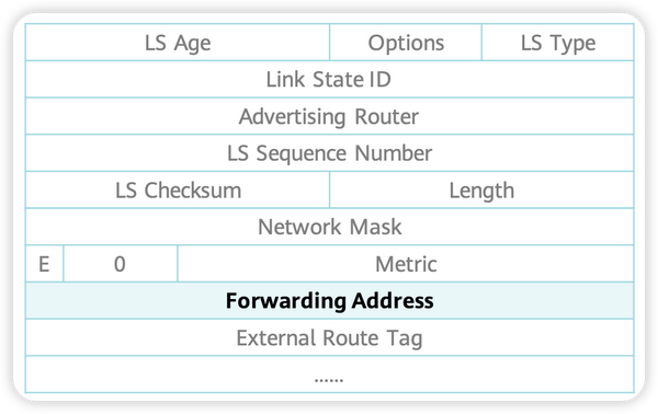 OSPF转发地址 (FA, Forwarding Address) - 知乎