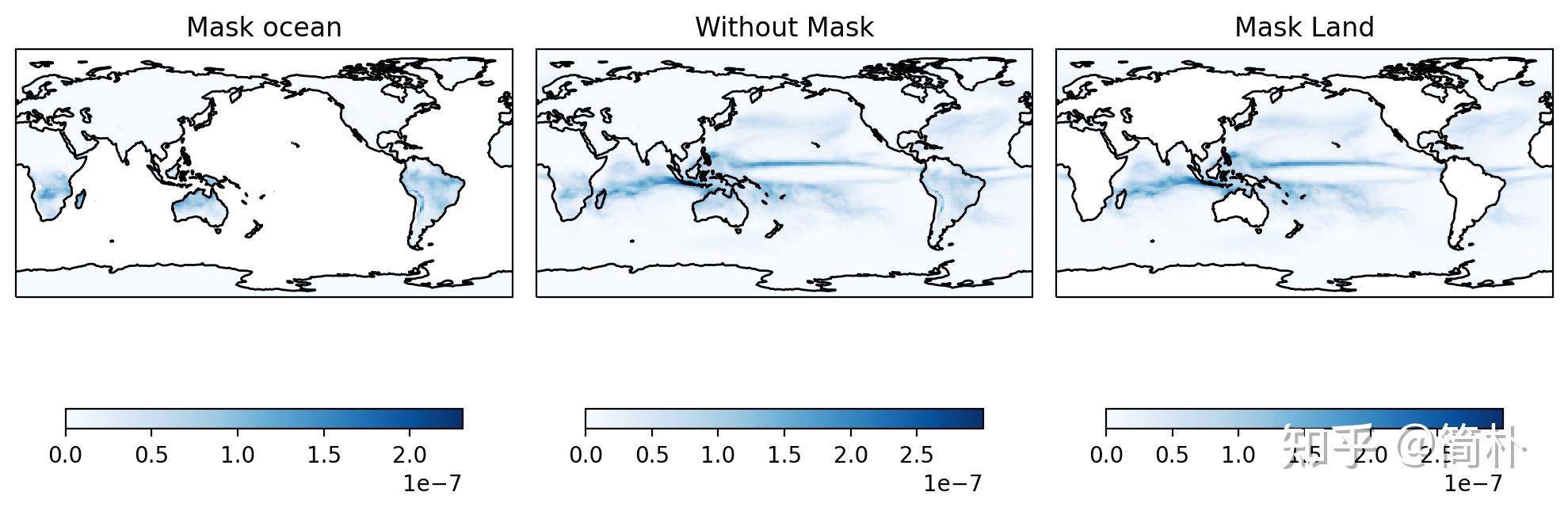 Python | 陆地(海洋)数据掩膜的3种方法 - 知乎
