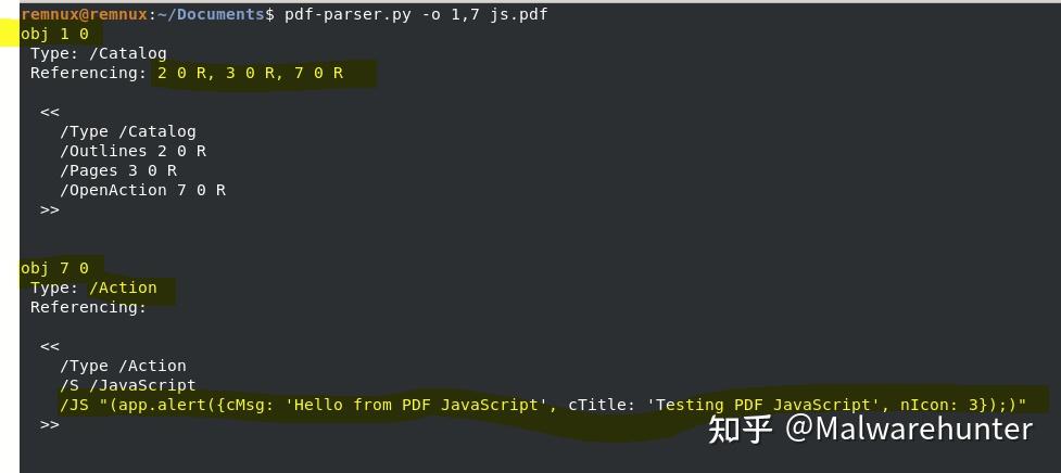 PDF文件的静态恶意软件分析与真实生活演示 - 知乎