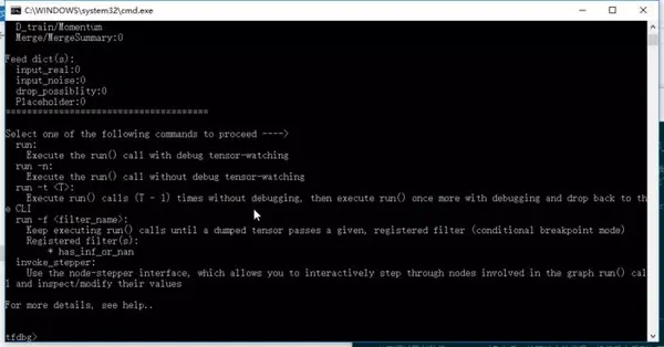 TensorFlow的Debugger调试实例 - 知乎