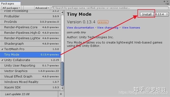 Unity制作H5小游戏之TinyMode介绍 - 知乎