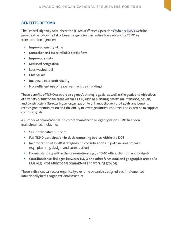 FHWA报告：从组织结构上推进交通系统管理和运营（TSMO）（英）（附下载） - 知乎