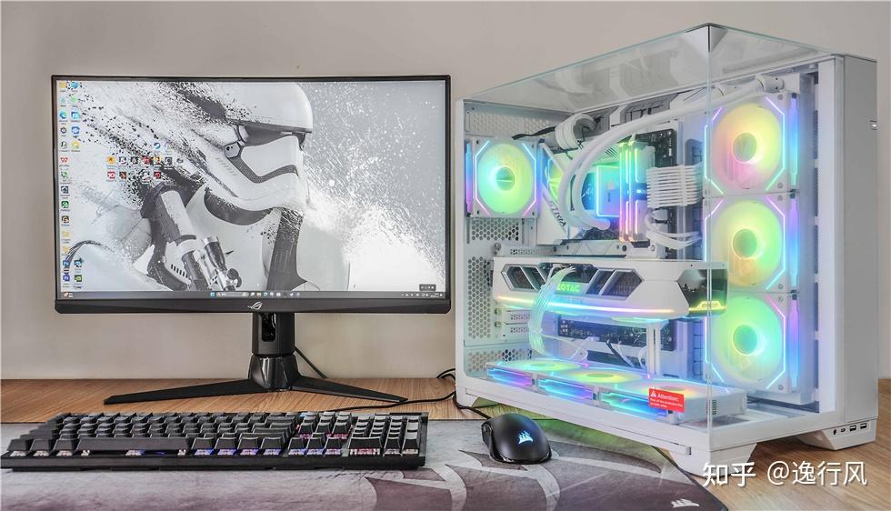 三面透明的大海景房——联力包豪斯O11 VISION机箱+ROG Z790-A WIFI S吹雪主板+索泰4090 PGF OC装机分享